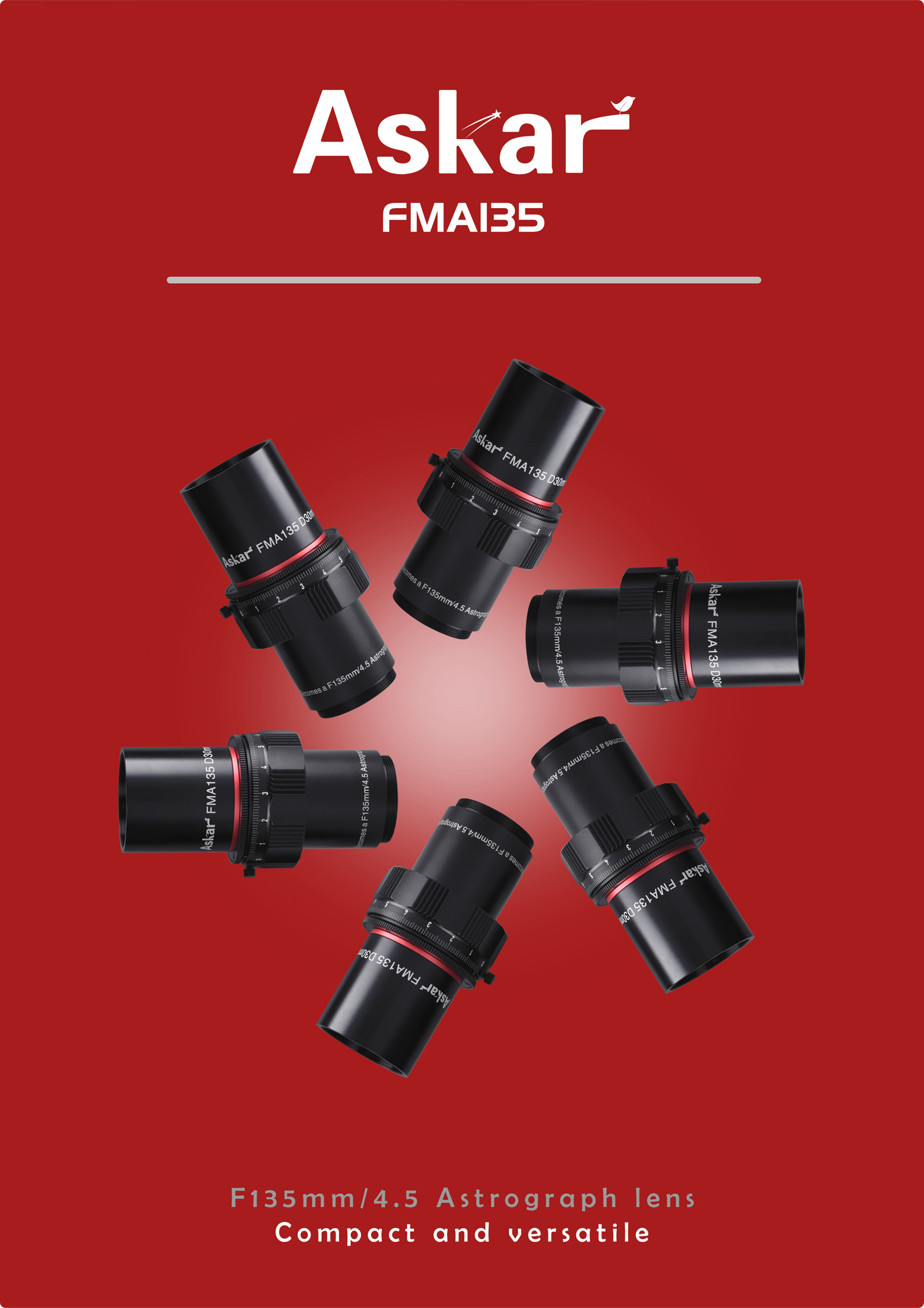 Buy ASKAR 135FMA REFRACTOR TELESCOPE | Refractor Telescopes at Vorion ...