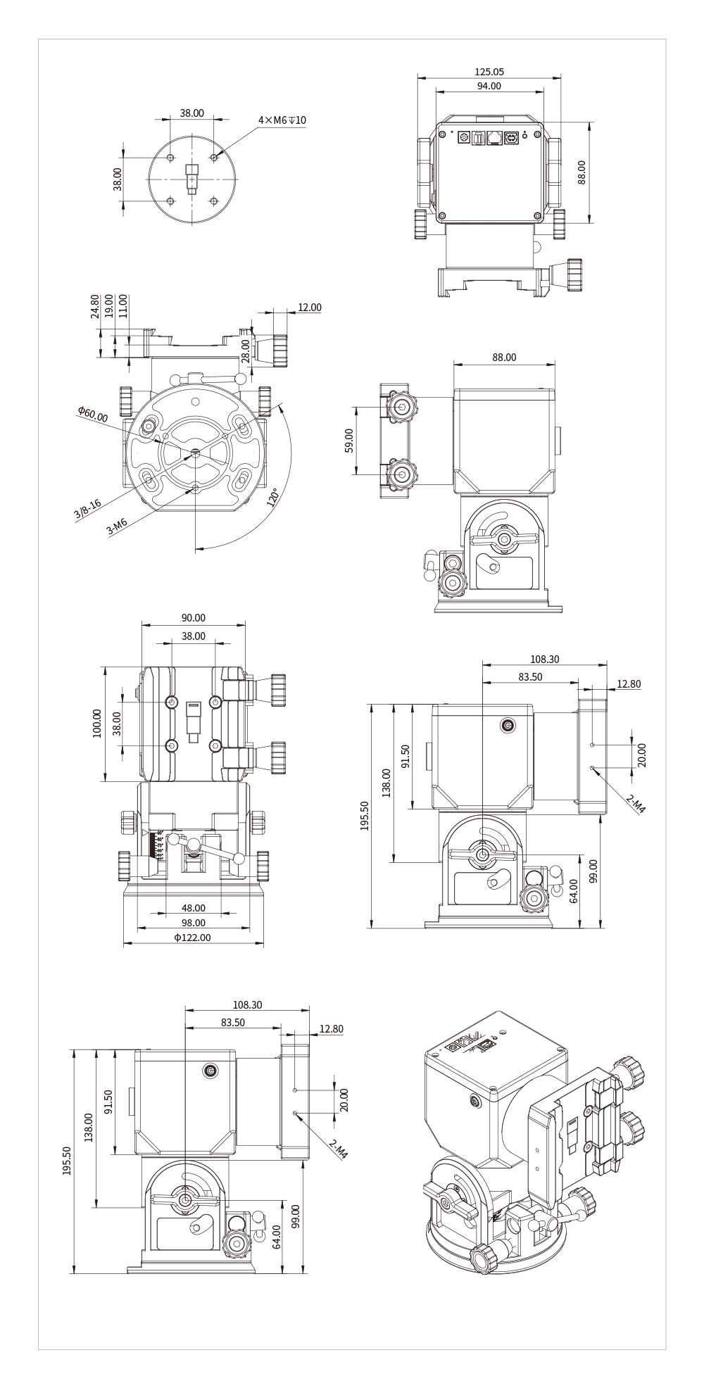 Buy ZWO AM3 Harmonic Equatorial Mount at Vorion Scientific India